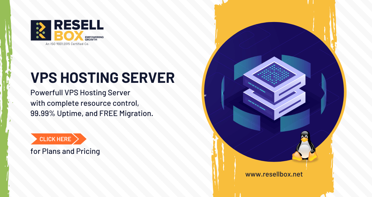 Top VPS Hosting in India | Cheap Linux VPS Provider - Resellbox
